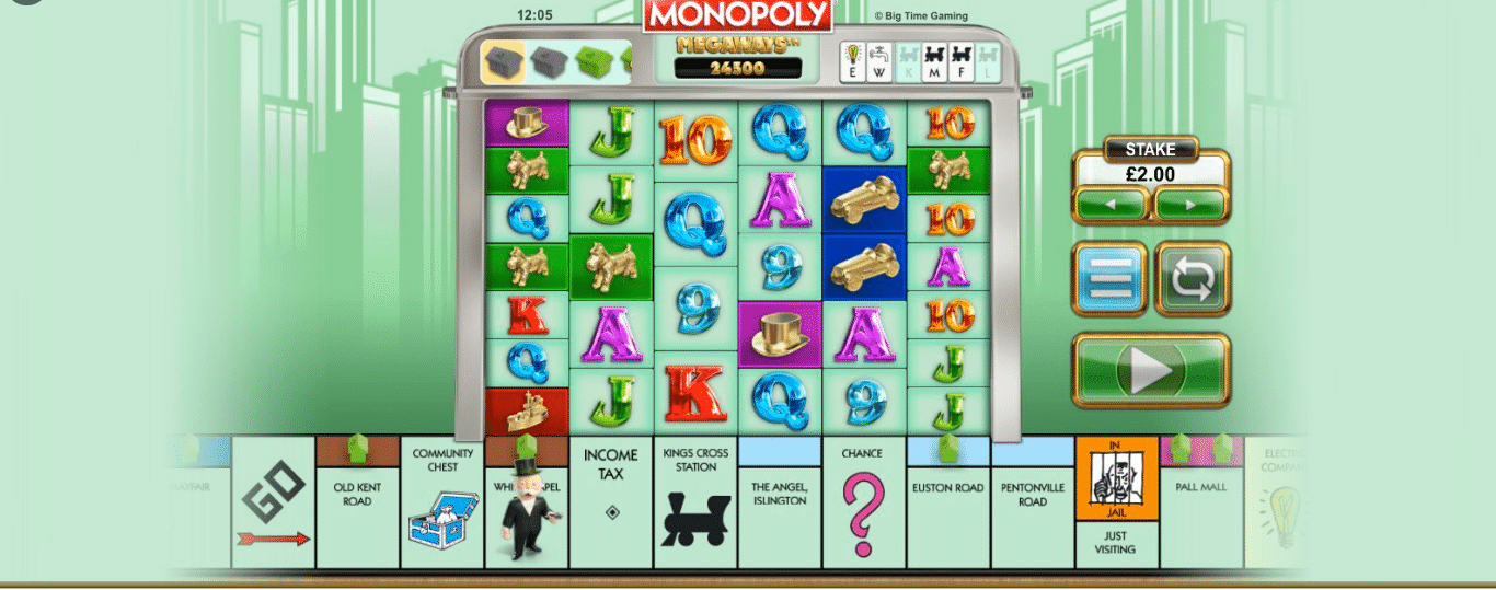 Monopoly Megaways Slot Review – Big Time Gaming - Chipmonkz Slots
