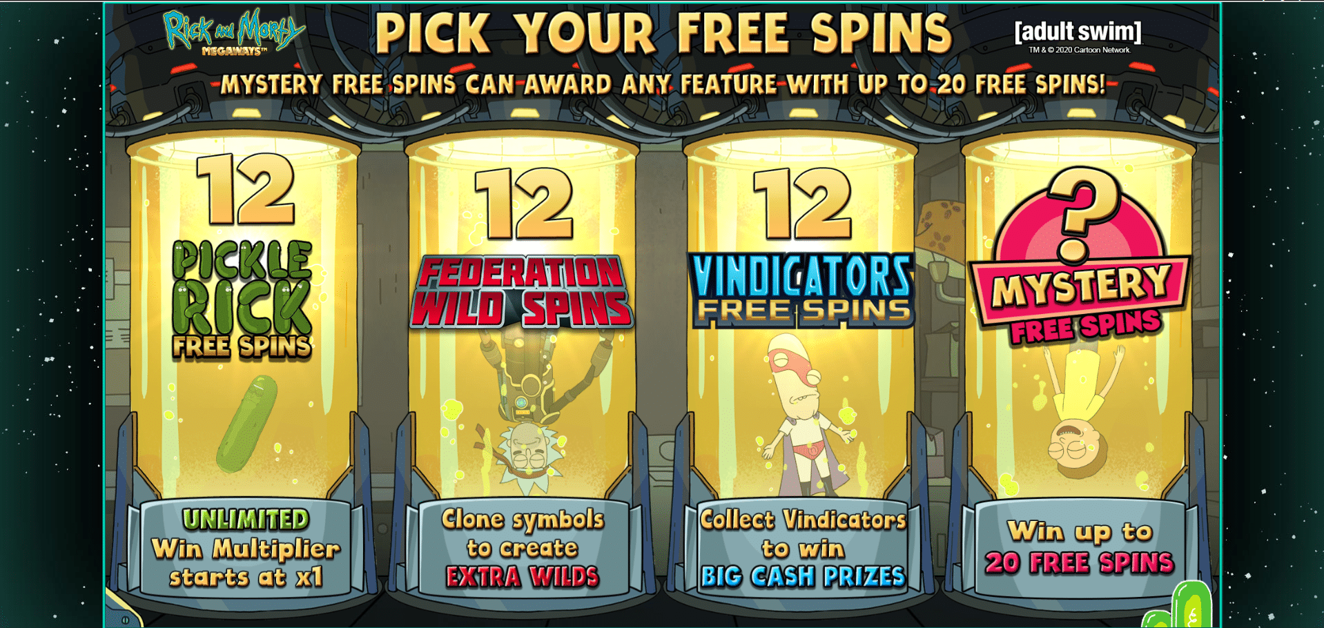 Rick and Morty Megaways Slot Review - Blueprint Gaming - Chipmonkz Slots