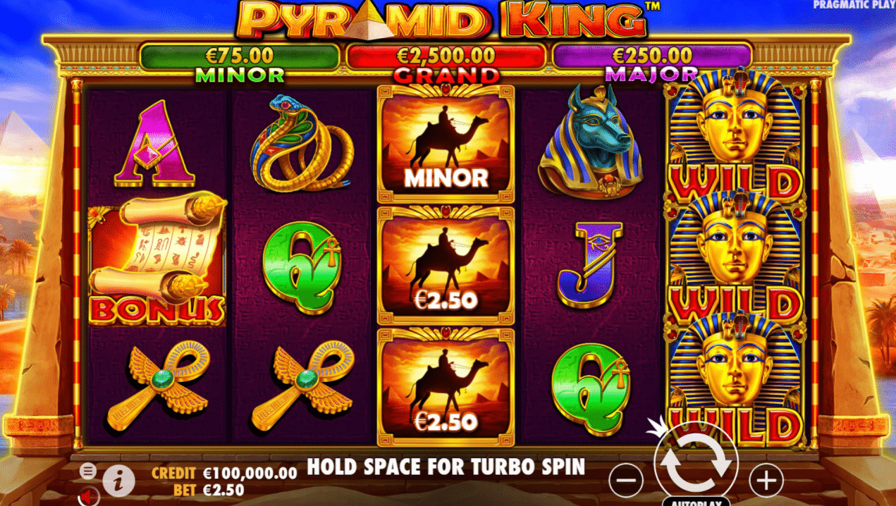 Pyramid King Slot Review - Pragmatic Play - Chipmonkz Slots