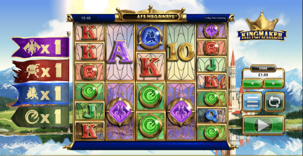 KingMaker Slot Review - Big Time Gaming - Chipmonkz Slots