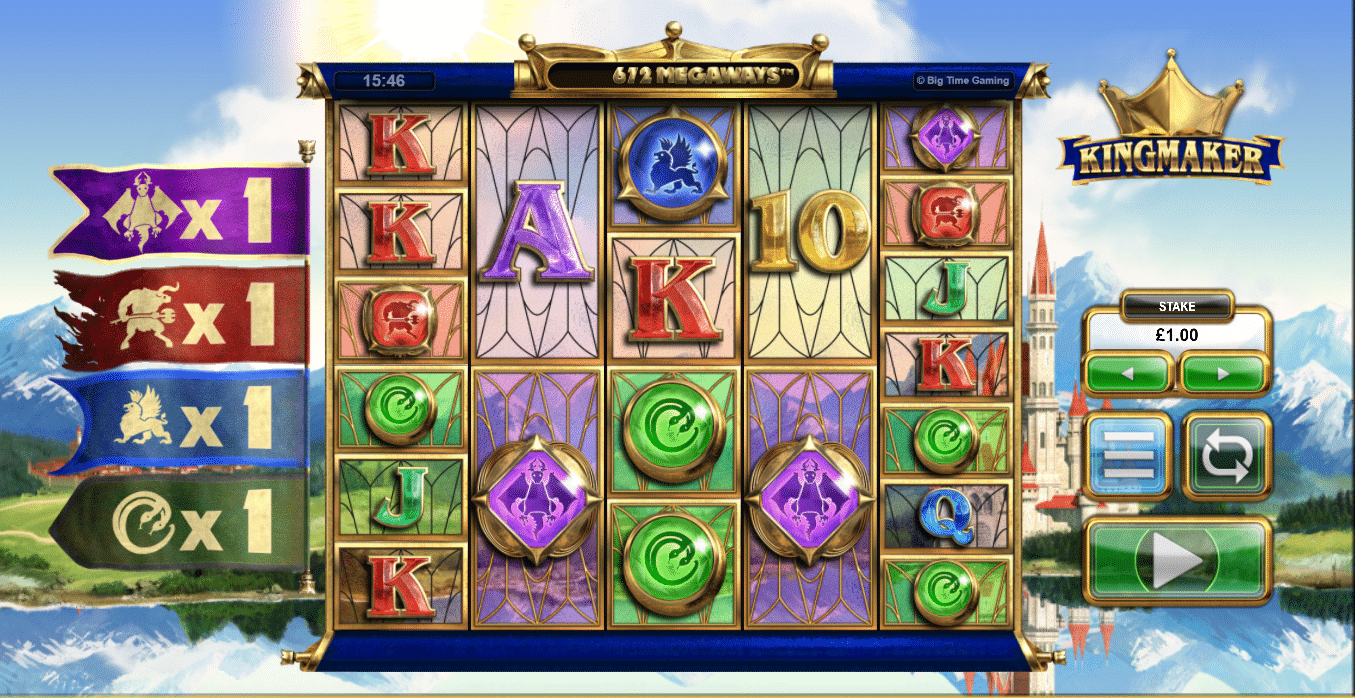 KingMaker Slot Review - Big Time Gaming - Chipmonkz Slots