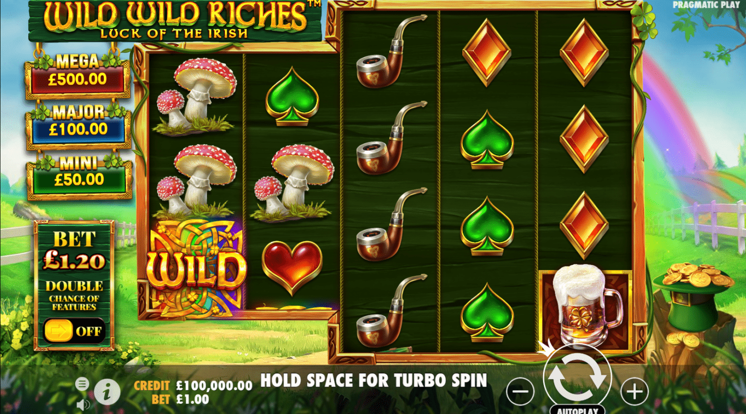Wild Wild Riches Luck Of The Irish Slot Review - Pragmatic Play ...