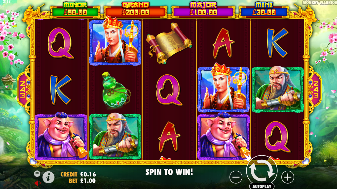 Monkey Warrior Slot Review - Pragmatic Play - Chipmonkz Slots