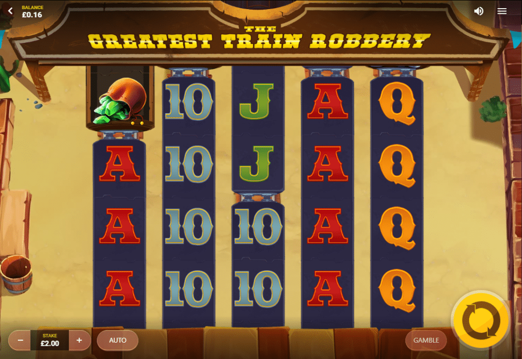 The Greatest Train Robbery Slot Review - Red Tiger - Chipmonkz Slots