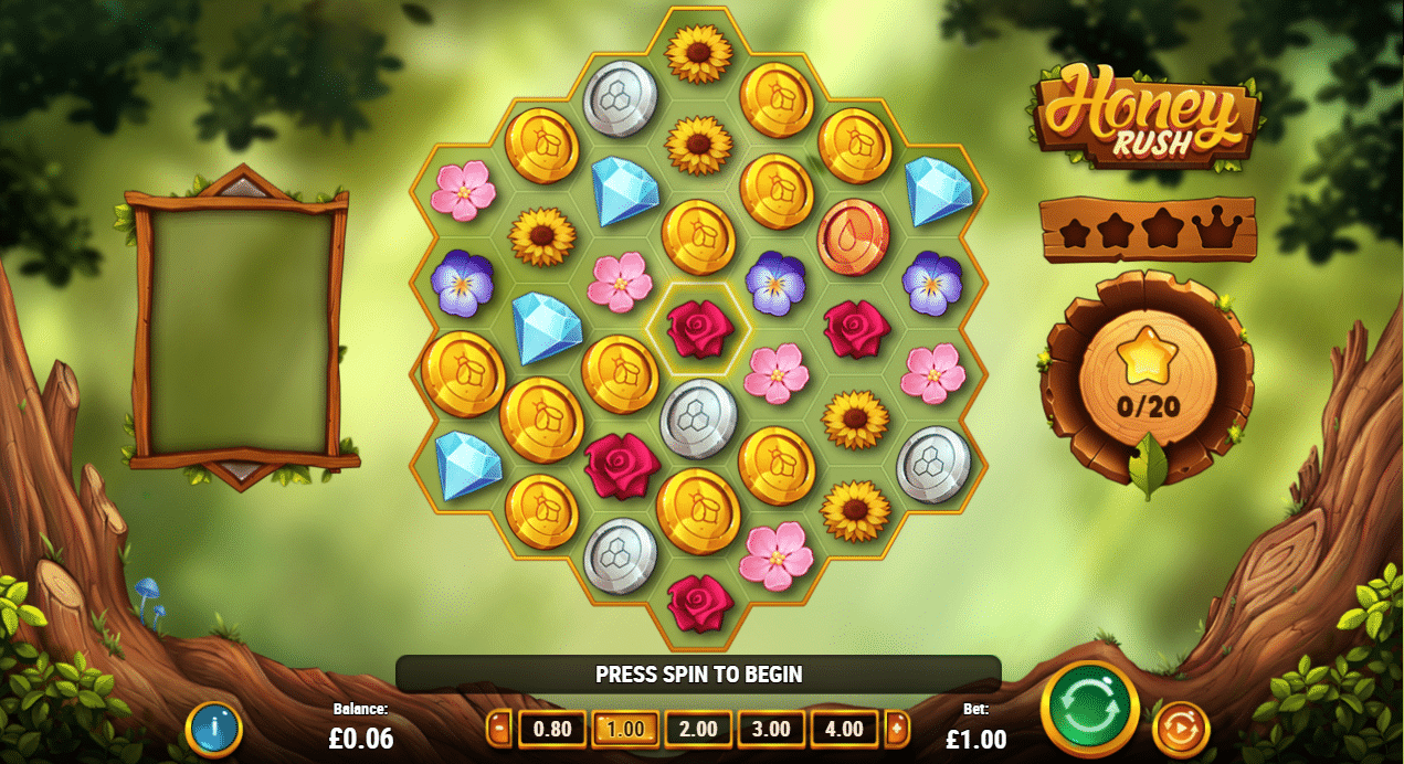 Honey Rush Slot Review - Play'n Go - Chipmonkz Slots