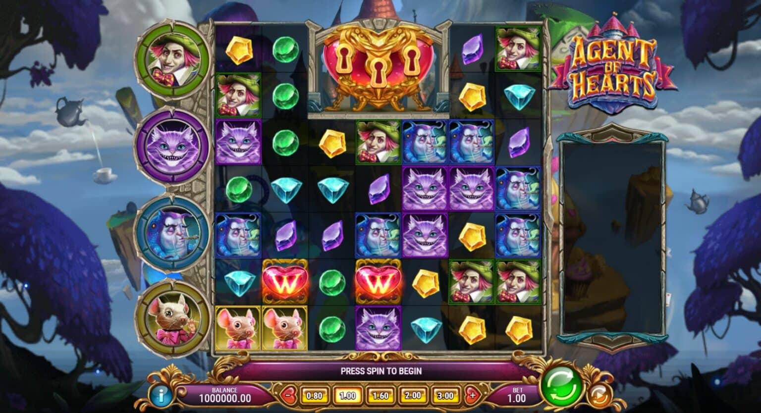 Agent Of Hearts Slot Review - Play'n Go - Chipmonkz Slots
