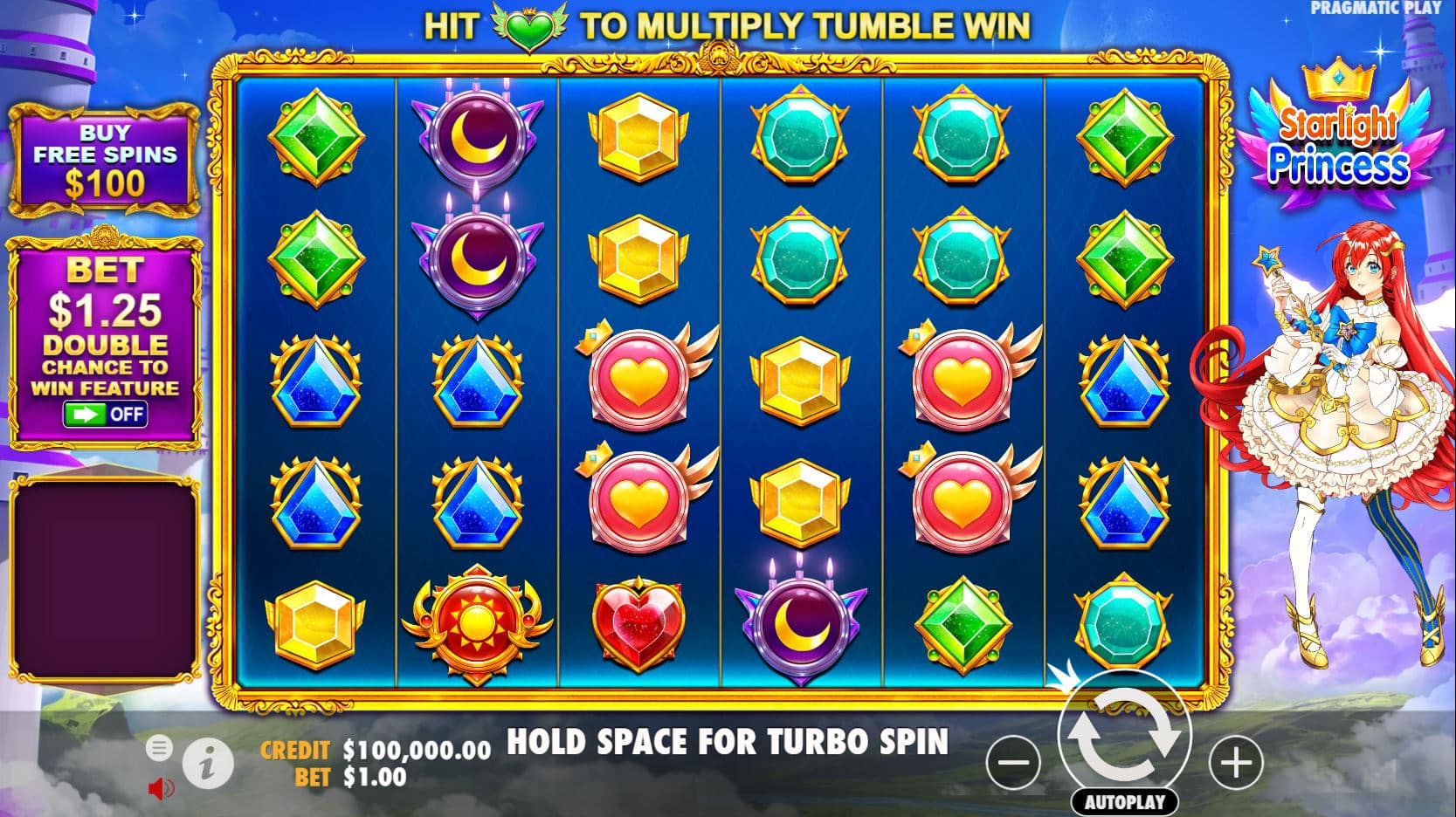 Starlight Princess Slot Review - Pragmatic Play - Chipmonkz Slots