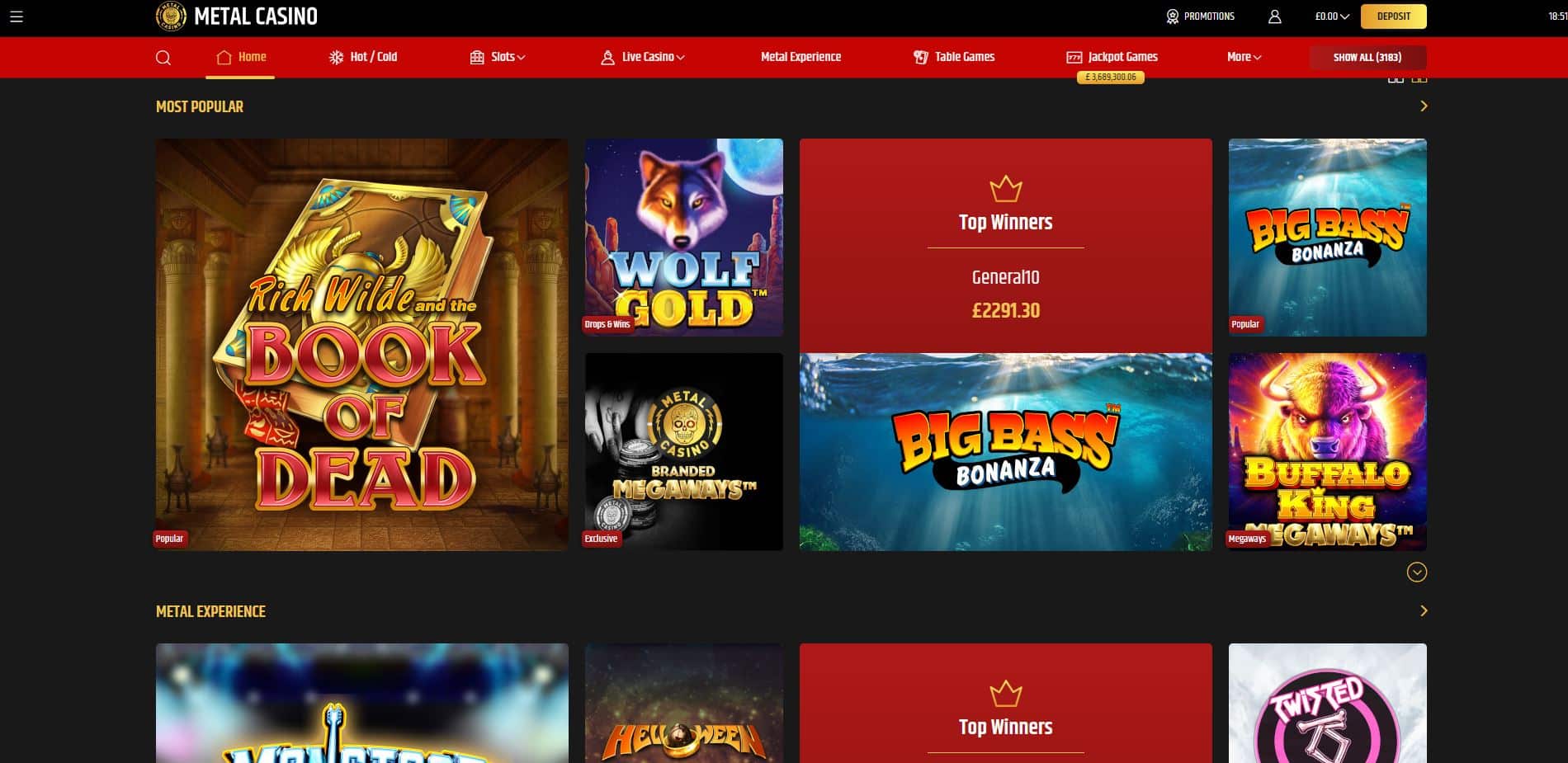 Metal Casino - Chipmonkz Slots