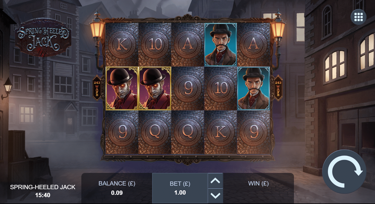 Spring-Heeled Jack Slot Review - Blue Guru Games - Chipmonkz Slots