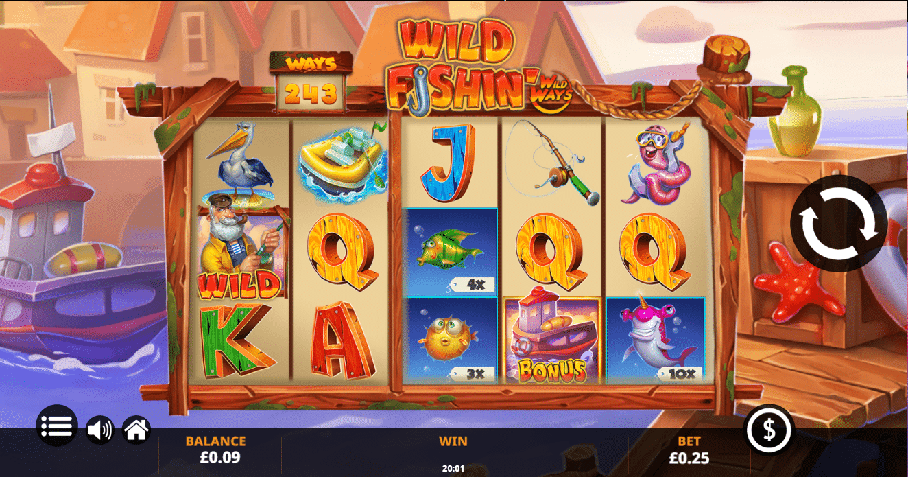 Wild Fishin Wild Ways Slot Review - Jelly - Chipmonkz Slots