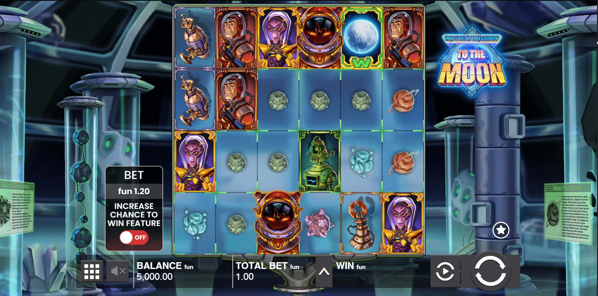 Mystery Mission To The Moon Slot Review - Push Gaming - Chipmonkz Slots