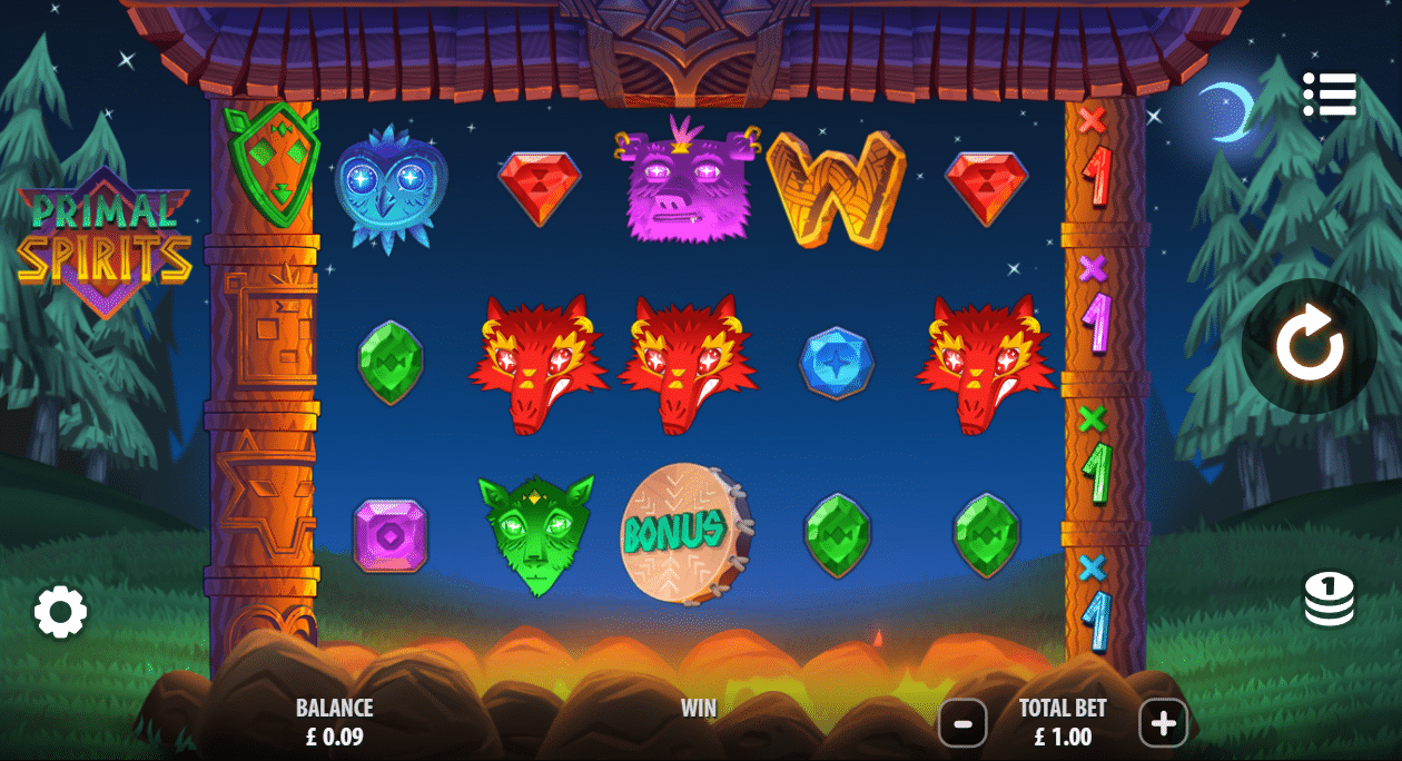 Primal Spirits Slot Review - Quickspin - Chipmonkz Slots