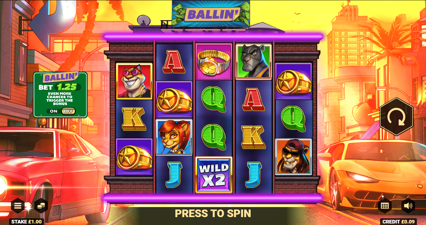 Ballin' Slot Review - Blueprint Gaming - Chipmonkz Slots
