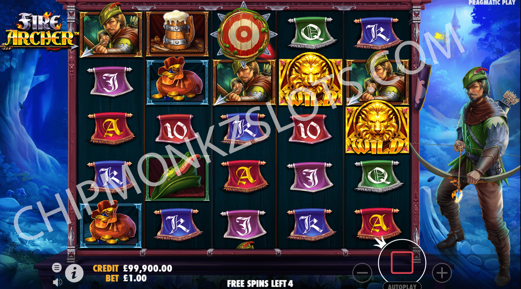 Fire Archer Slot Review - Pragmatic Play - Chipmonkz Slots