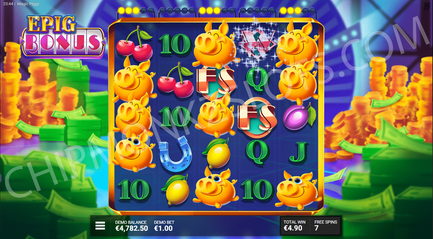 Magic Piggy Slot Review - Hacksaw Gaming - Chipmonkz Slots