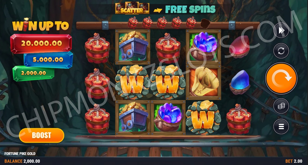 Fortune Pike Gold - Foxium - Chipmonkz Slots