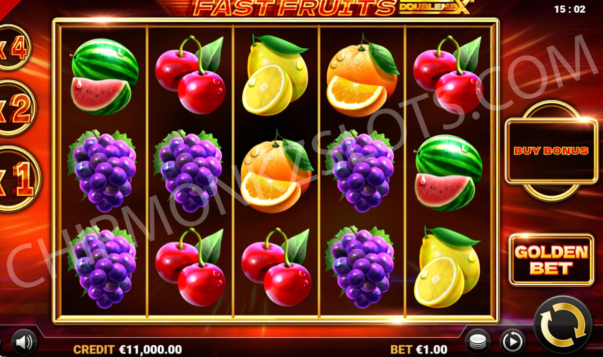Fast Fruits Doublemax (Reflex Gaming) - Slot Review - Chipmonkz Slots