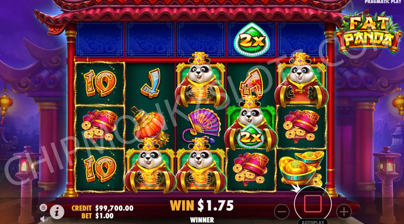 Fat Panda (Pragmatic Play) - Slot Review - Chipmonkz Slots