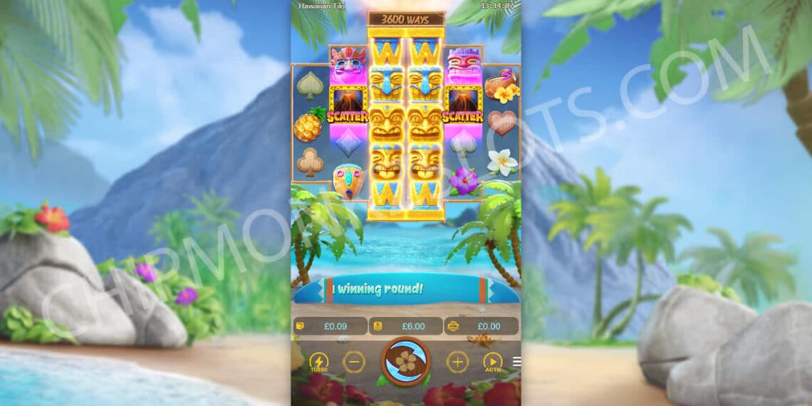 Hawaiian Tiki (PG Soft) - Slot Review - Chipmonkz Slots