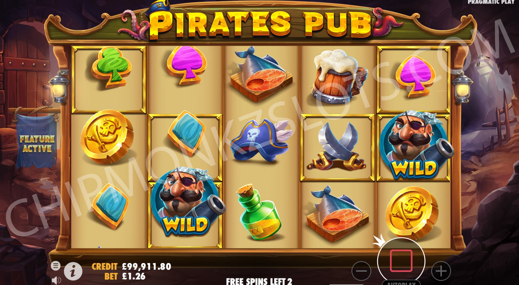 Pirates Pub (Pragmatic Play) - Slot Review - Chipmonkz Slots