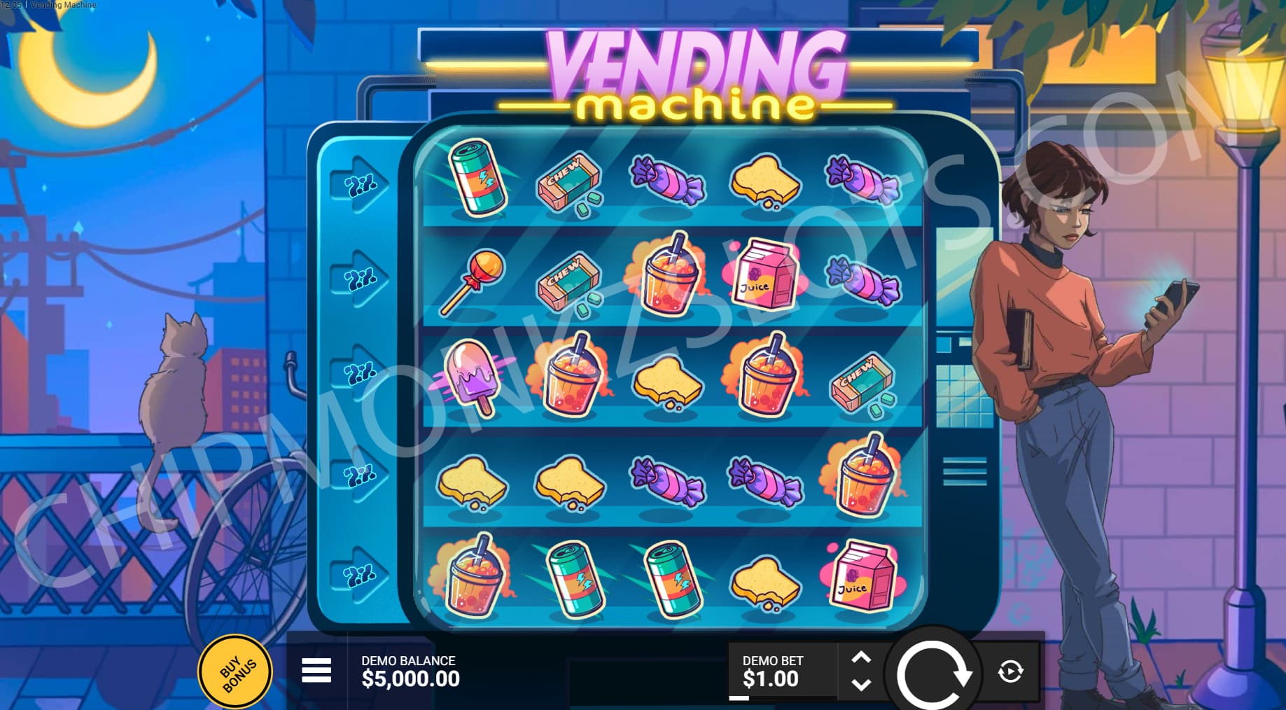 Vending Machine (Hacksaw Gaming) - Slot Review - Chipmonkz Slots