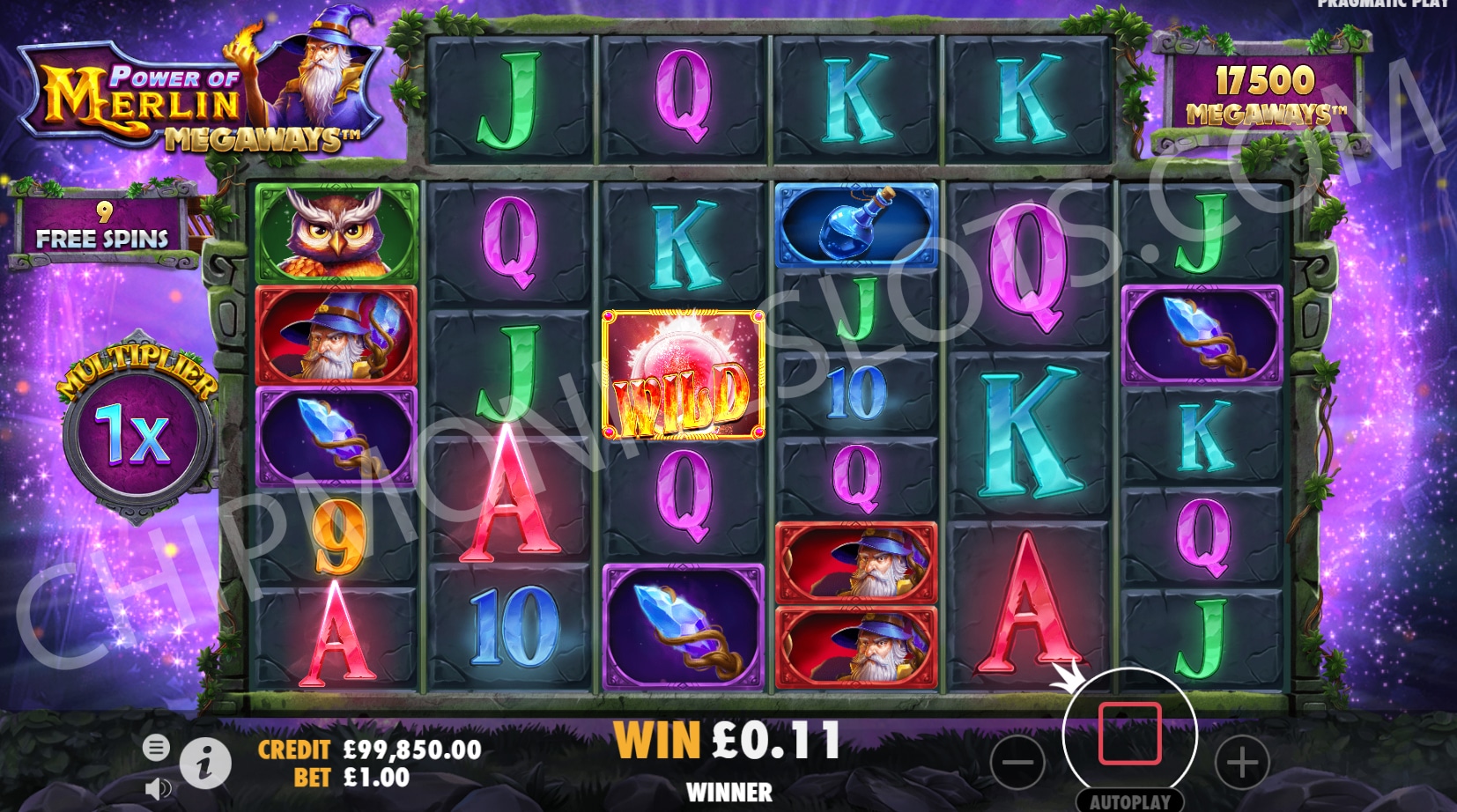 Power Of Merlin Megaways (Pragmatic Play) - Slot Review - Chipmonkz Slots