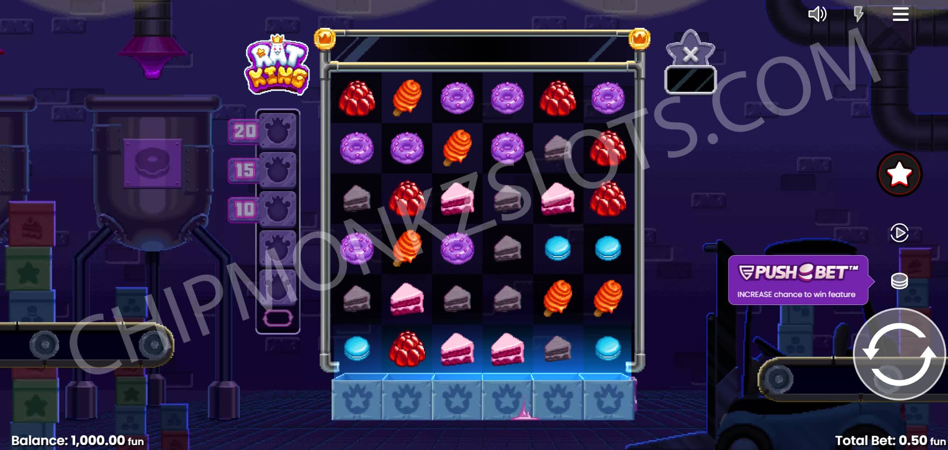 Rat King (Push Gaming) - Slot Review - Chipmonkz Slots