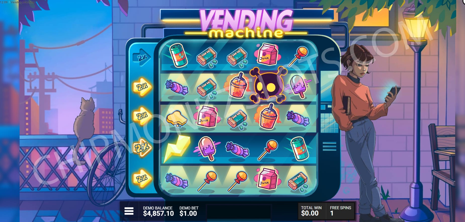 Vending Machine (Hacksaw Gaming) - Slot Review - Chipmonkz Slots