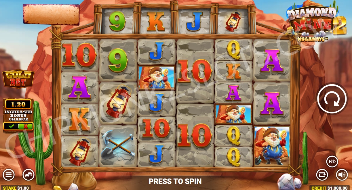 Diamond Mine 2 Megaways (Blueprint Gaming) - Slot Review - Chipmonkz Slots