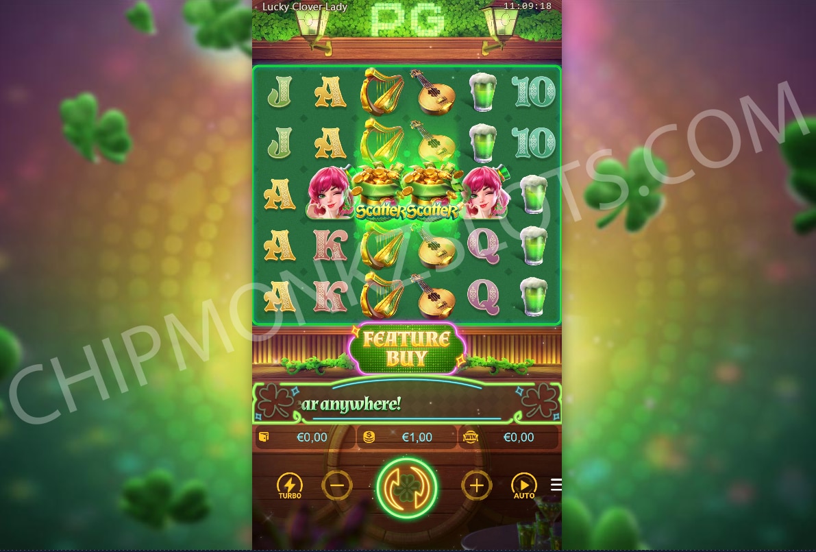 Lucky Clover Lady (PG Soft) - Slot Review - Chipmonkz Slots