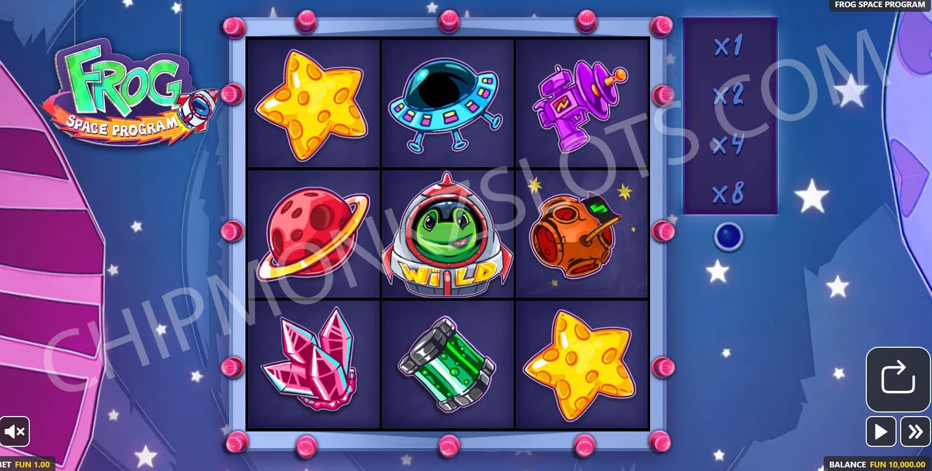 Frog Space Program (GameBeat) - Slot Review - Chipmonkz Slots