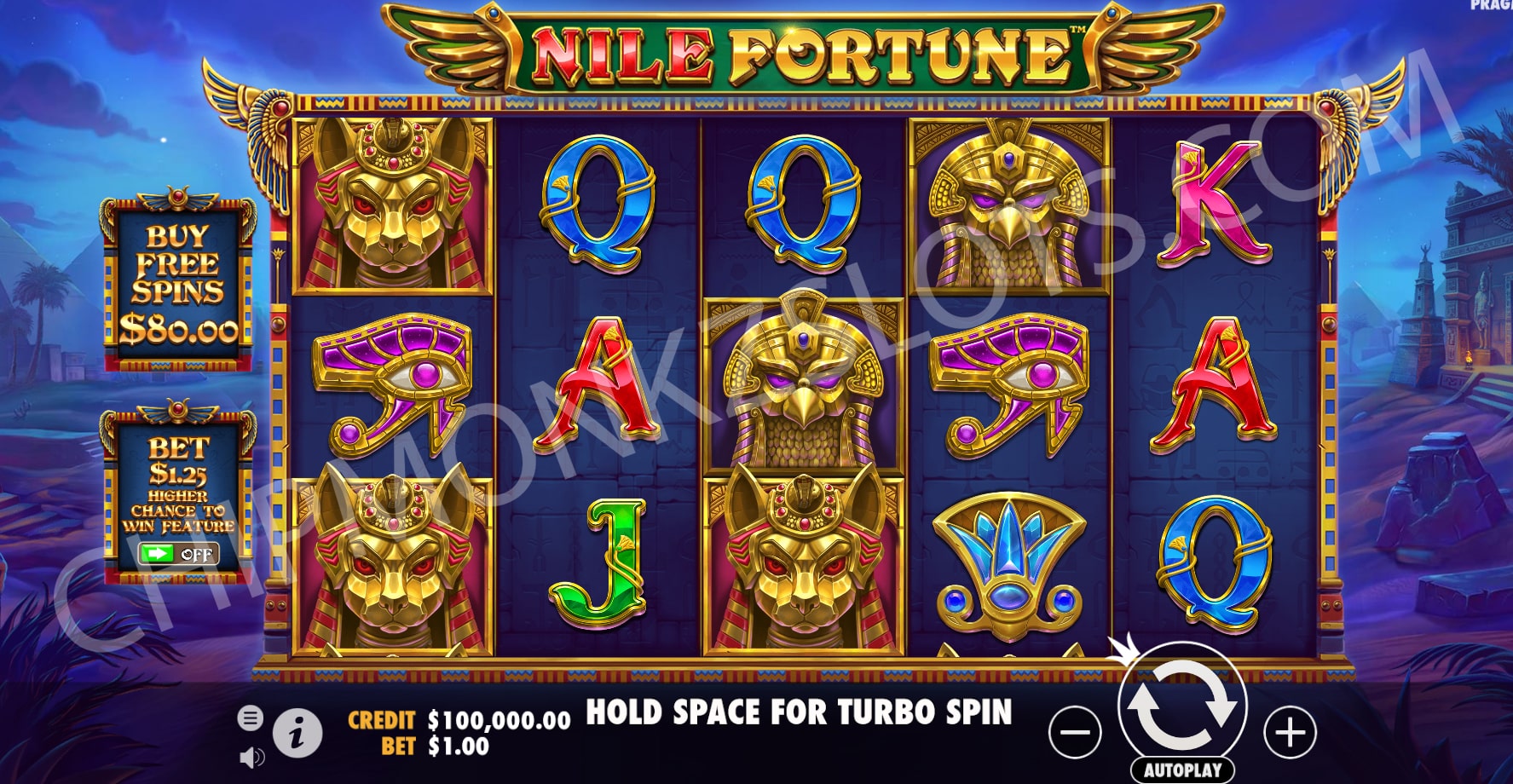 Nile Fortune (Pragmatic Play) - Slot Review - Chipmonkz Slots