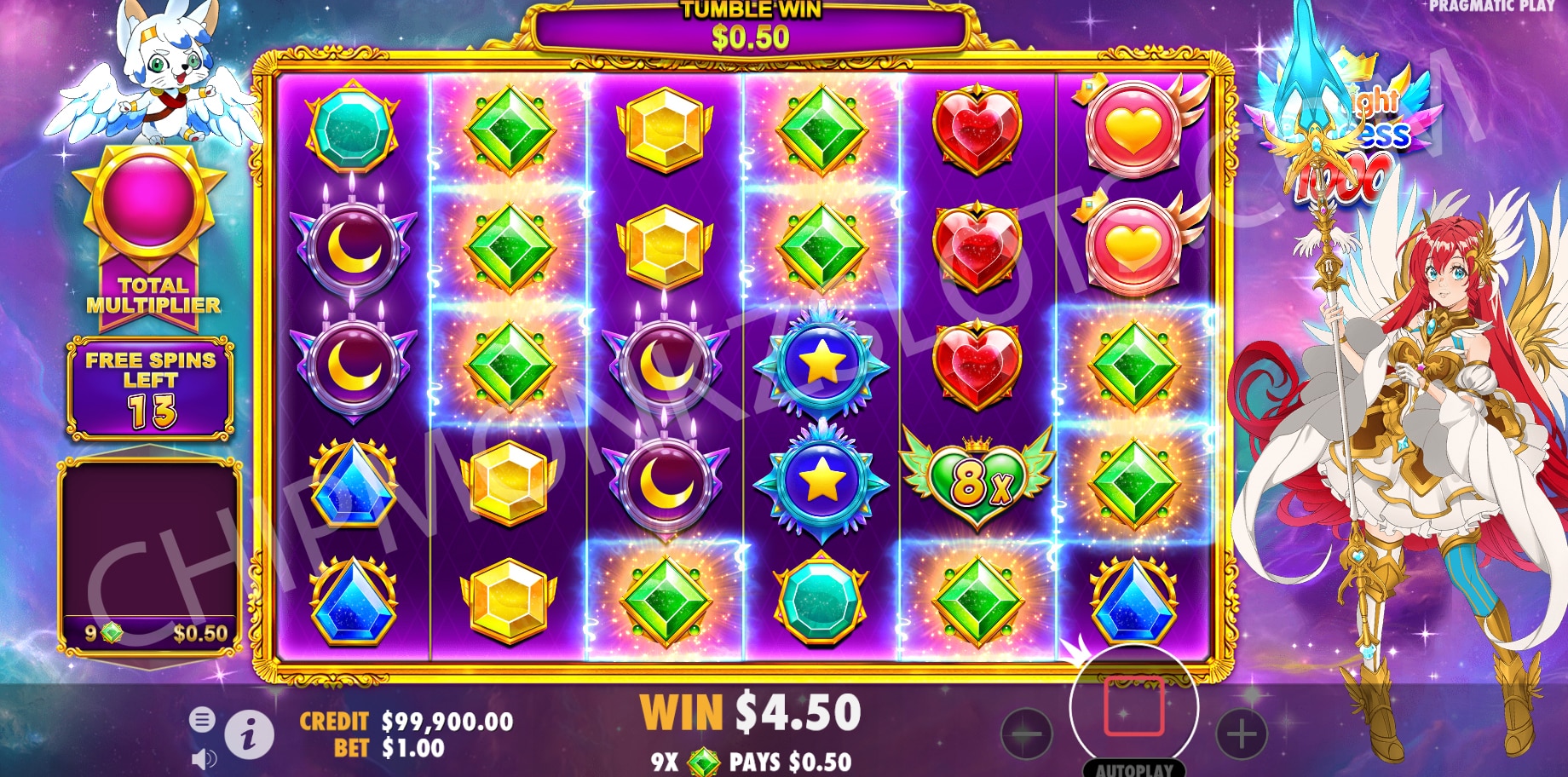 Starlight Princess 1000 (Pragmatic Play) - Slot Review - Chipmonkz Slots