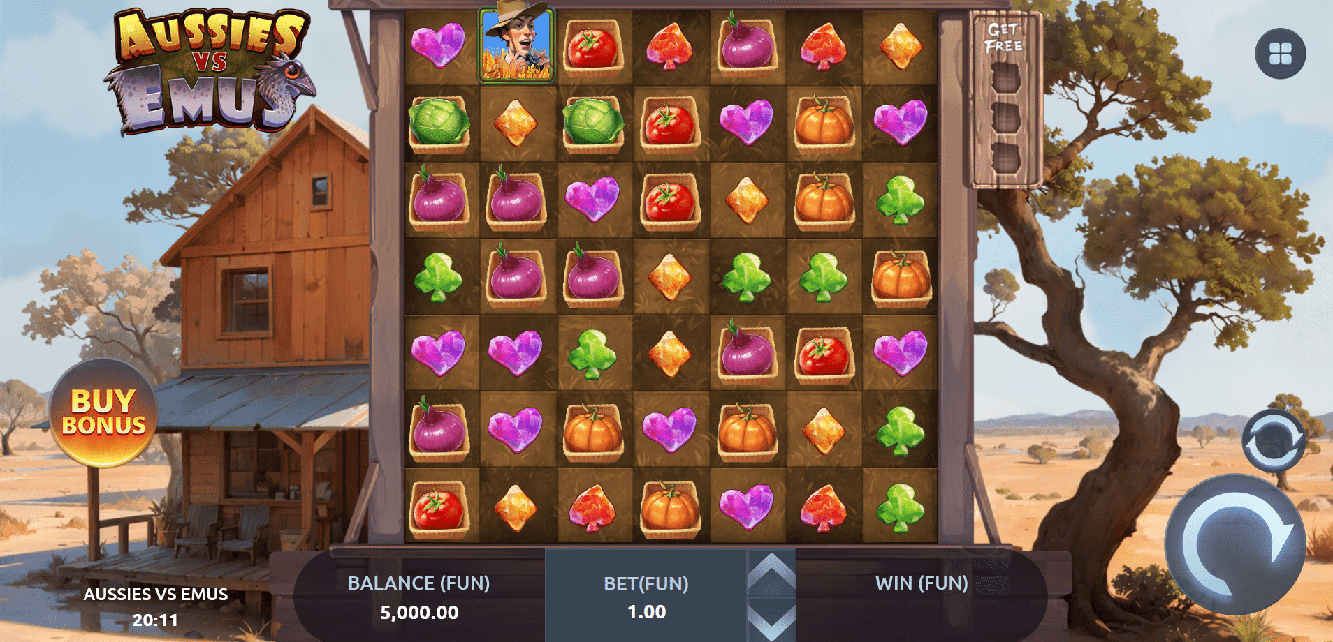 Aussies vs Emus (Blue Guru Games) - Slot Review - Chipmonkz Slots