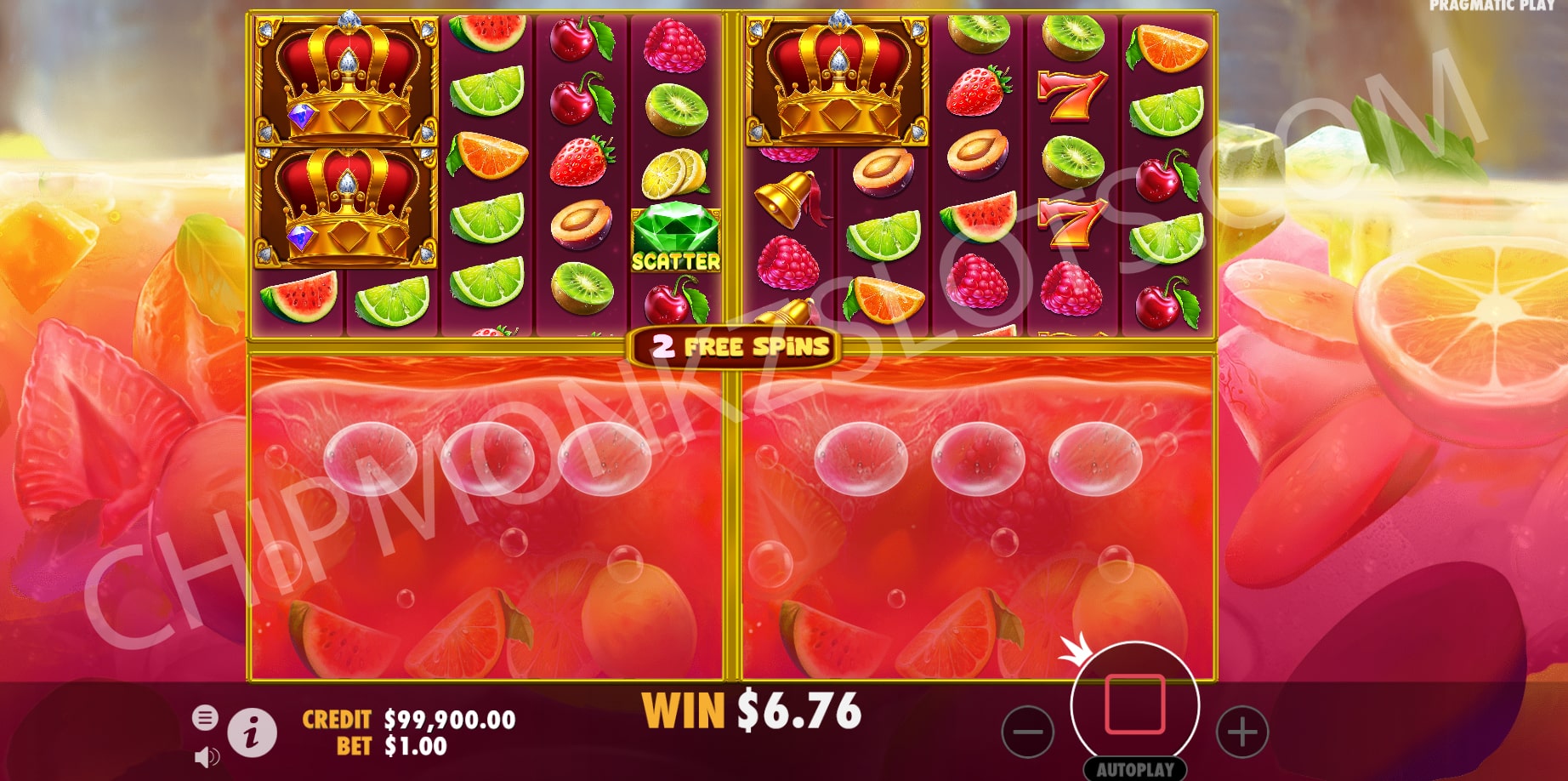 Juicy Fruits Multihold (Pragmatic Play) - Slot Review - Chipmonkz Slots