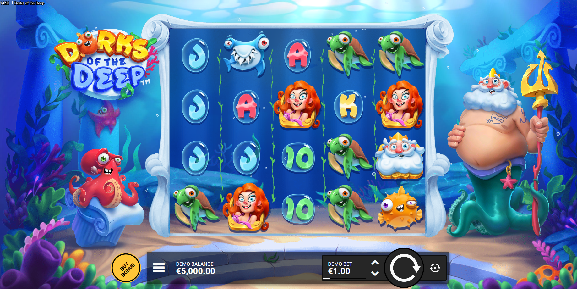 Dorks of the Deep (Hacksaw Gaming) - Slot Review - Chipmonkz Slots