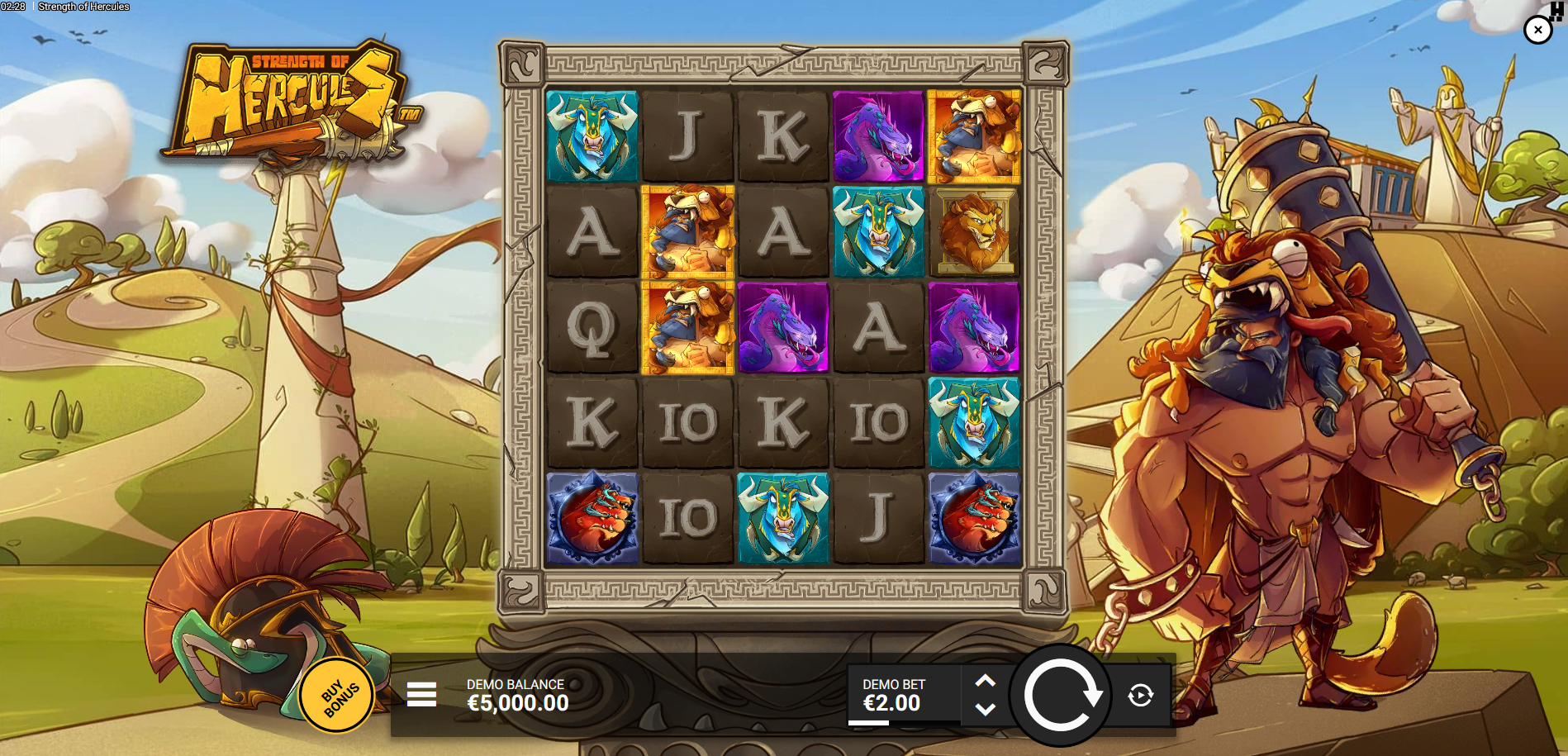 Strength Of Hercules (Hacksaw Gaming) - Slot Review - Chipmonkz Slots
